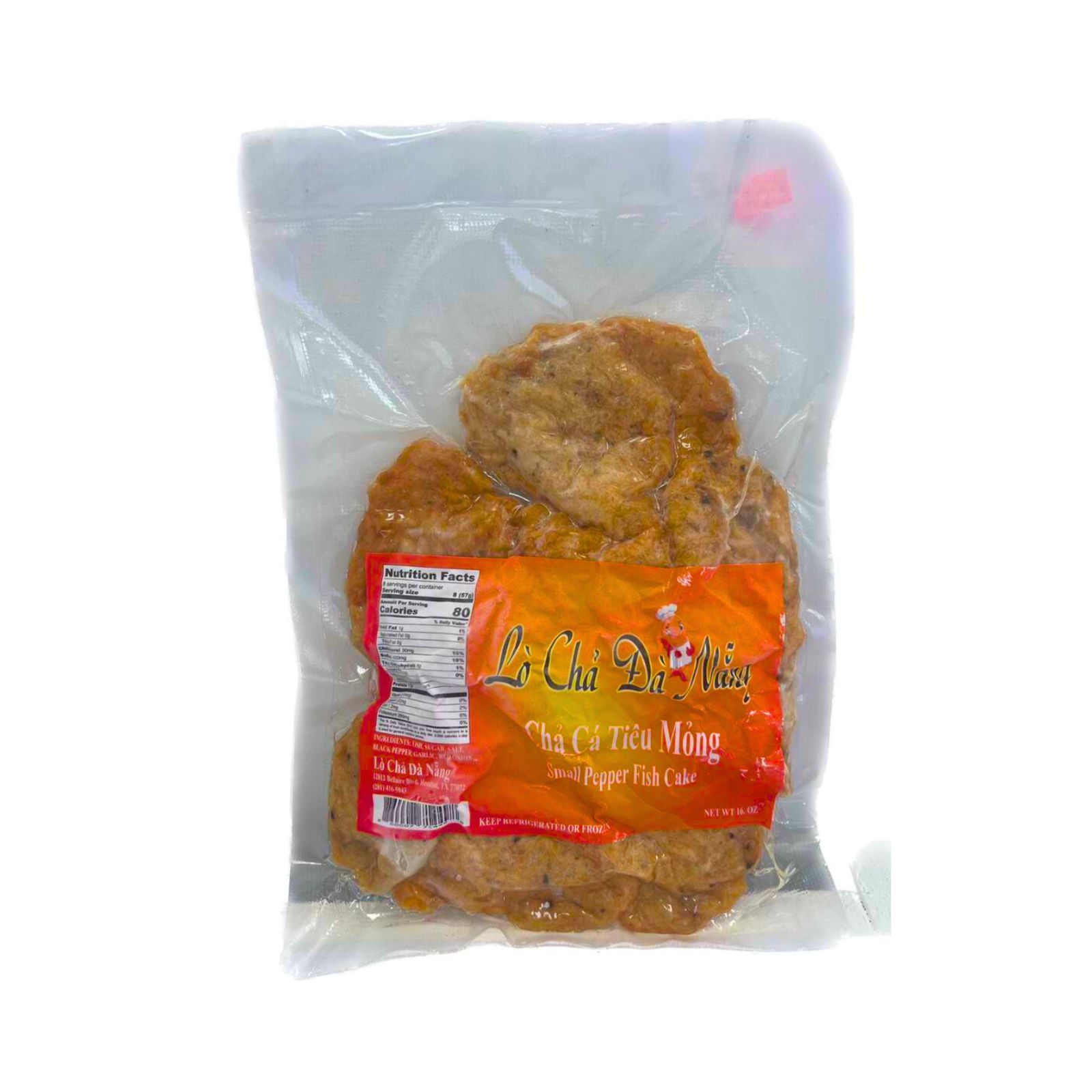 Cha Cá Tiêu Mỏng Smalll Pepper Fish Cake | Phan Thiet Oriental Market