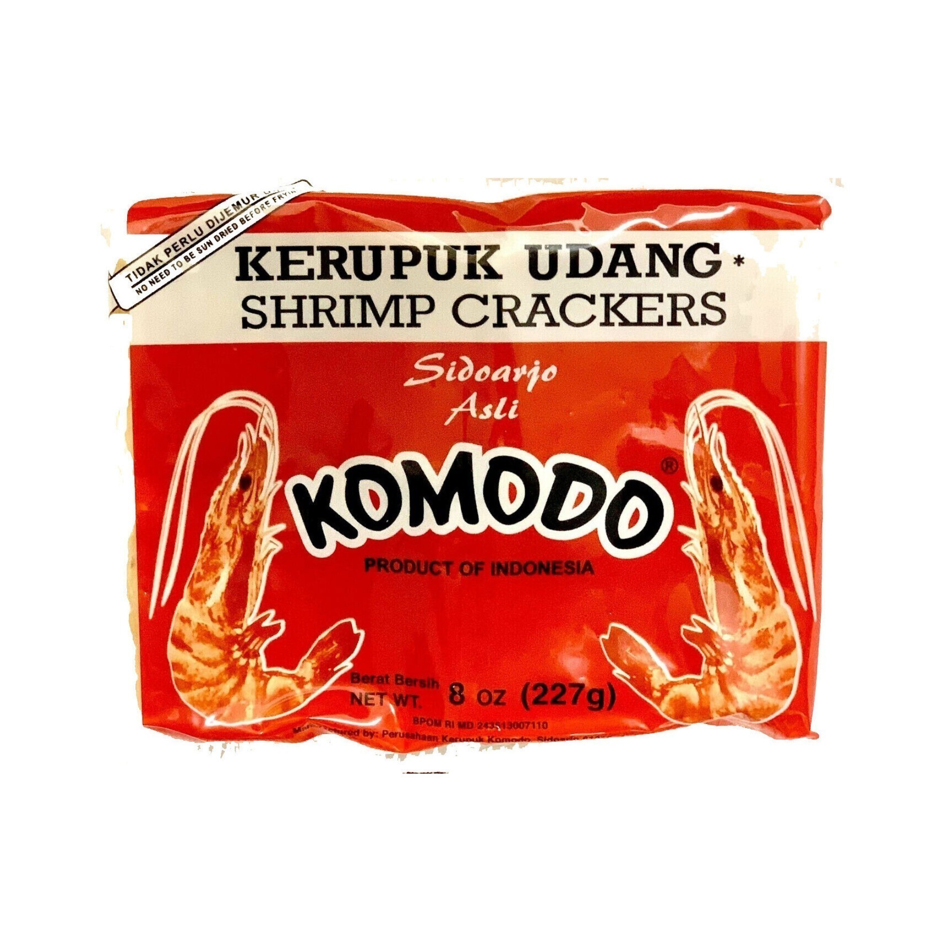 Natuna Island KERUPUK Udang Shrimp Crackers | Phan Thiet Oriental Market