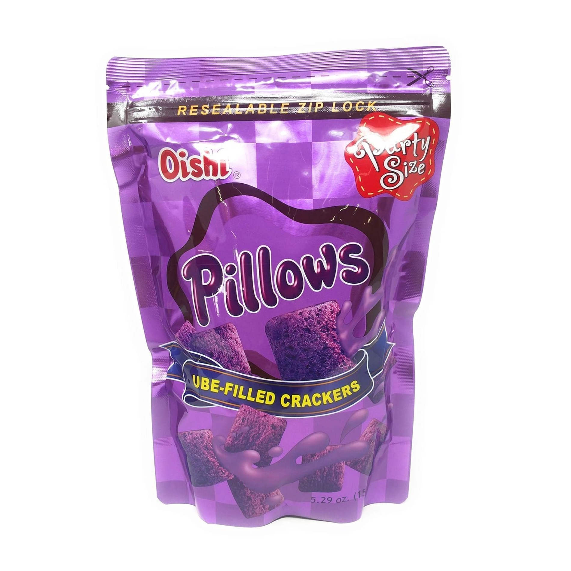 Oishi Pillows Ube Party Size | Phan Thiet Oriental Market