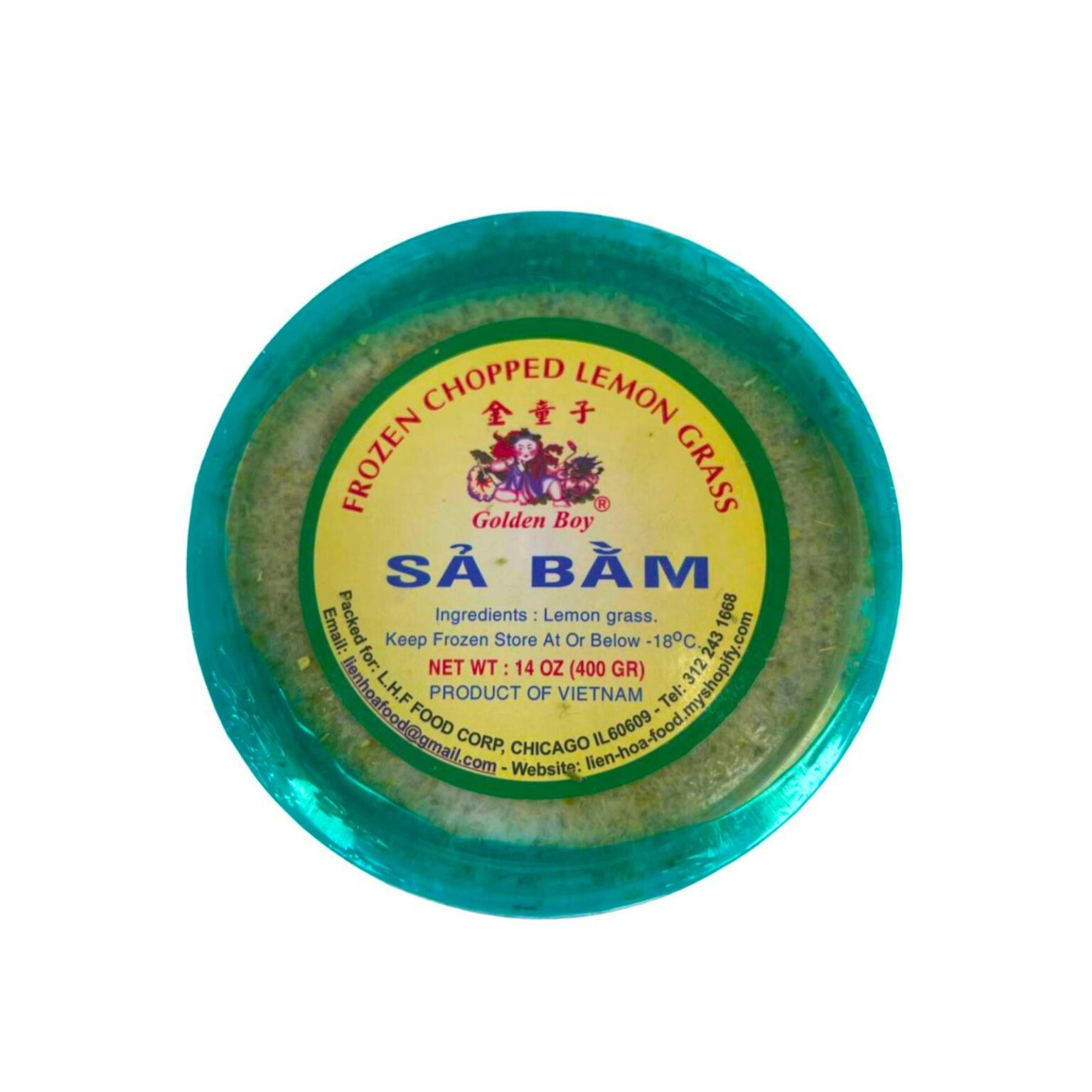 Golden Boy-FROZEN CHOPPED LEMON GRASS SẢ BẰM | Phan Thiet Store